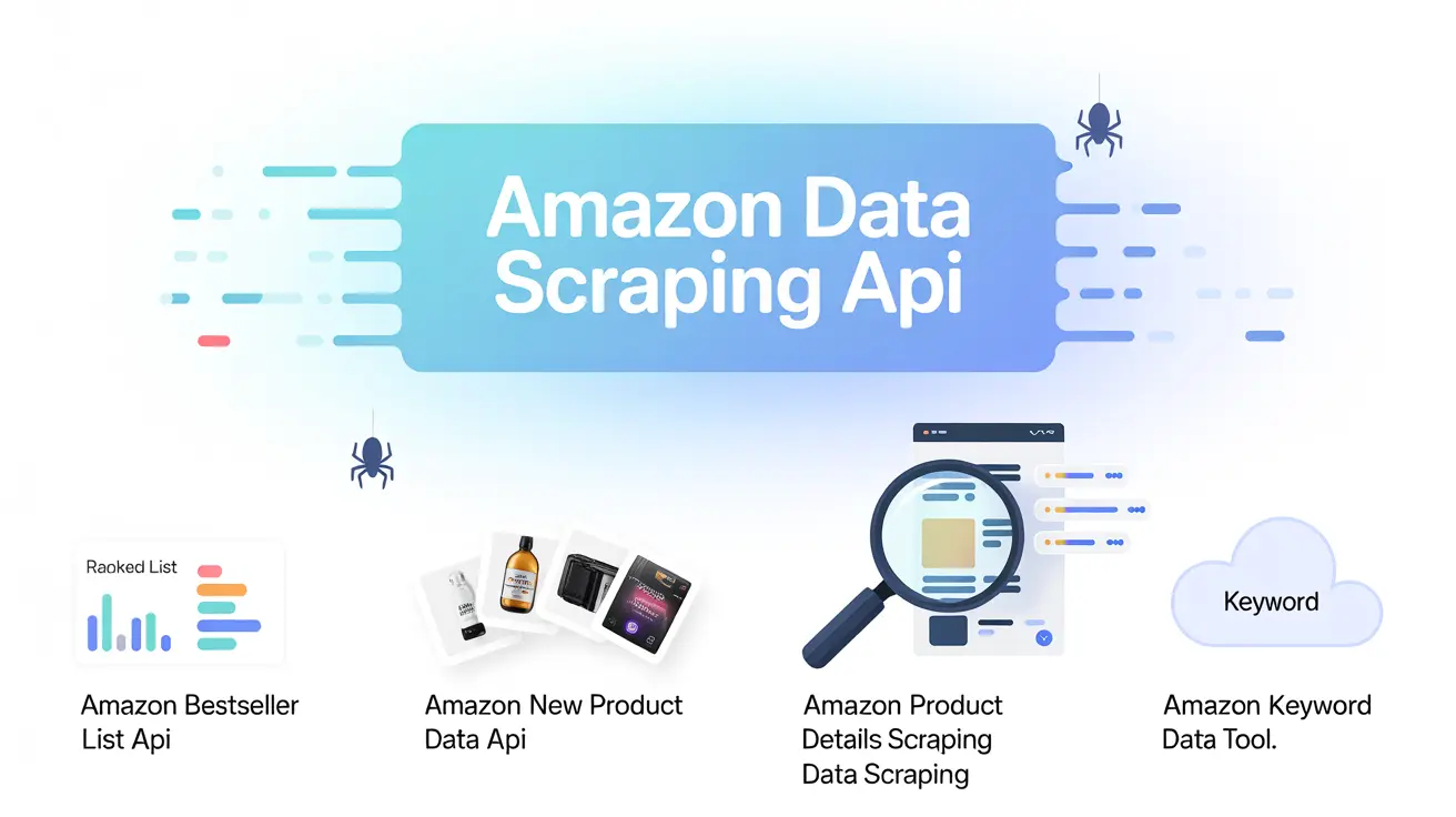 亚马逊数据采集工具：涵盖榜单数据 API、新品数据 API 及商品详情抓取