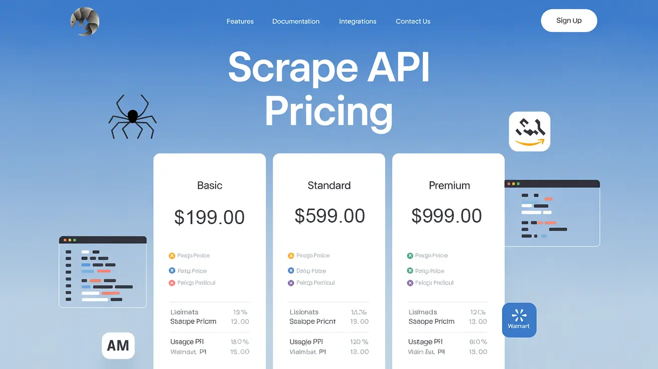 Scrape API Pricing: Amazon, Walmart & E-commerce Data ScrapingScrape API Pricing - Pangolin Info ...